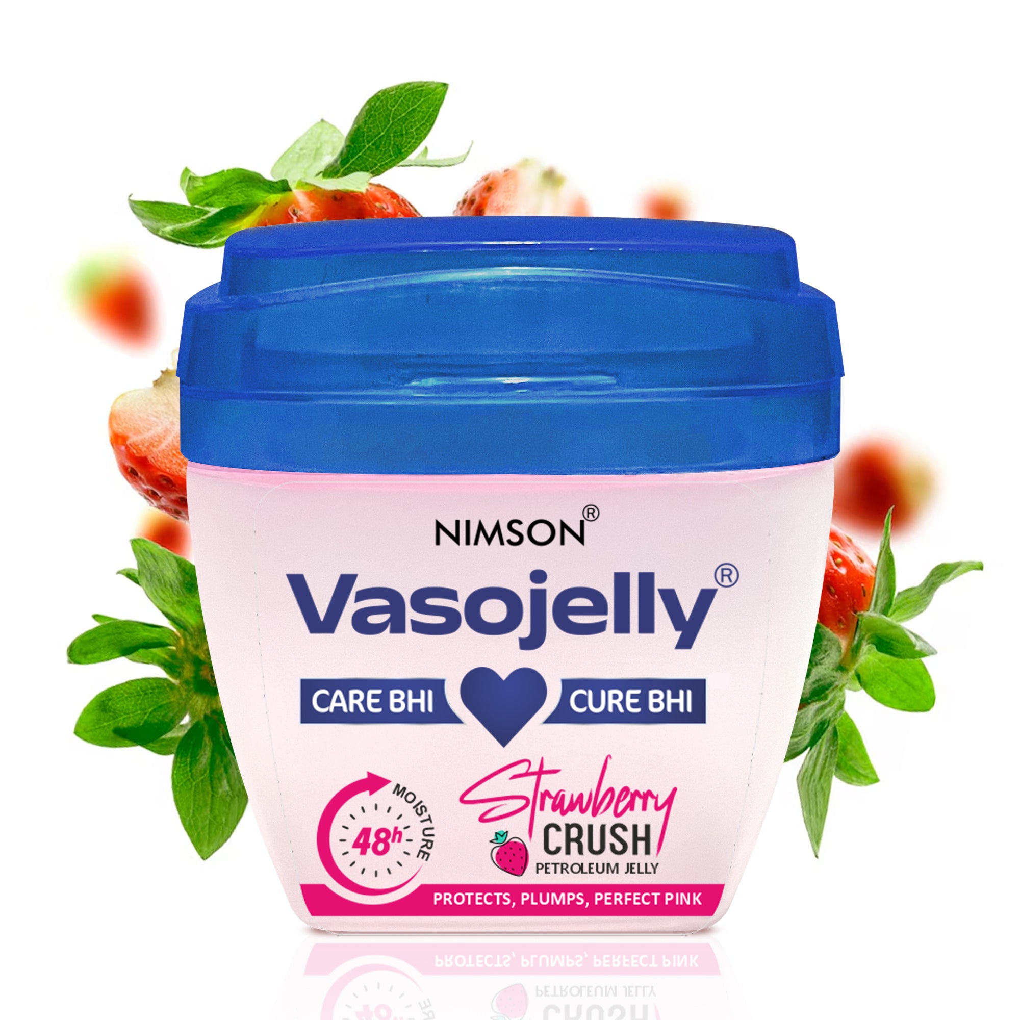 Nimson Strawberry Lip Jelly – 48-Hour Moisture for Soft Skin