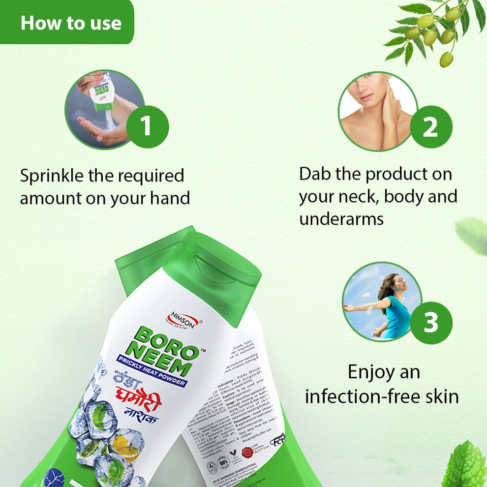 Boro Neem Prickly Heat Powder – Nimson